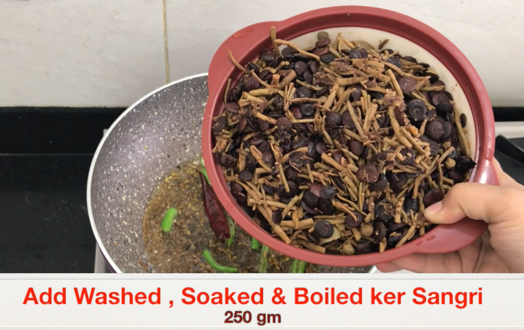 Rajasthani Authentic sabji Ker Sangri